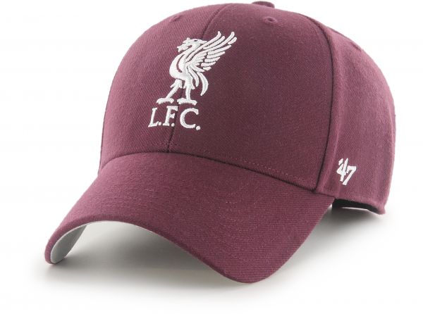 Official Liverpool 47 Brand MVP Baseball Cap Relaxed Fit Wool Cap – My ...