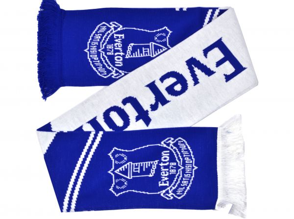 Official Everton White Blue Scarf – My Rocking Kids
