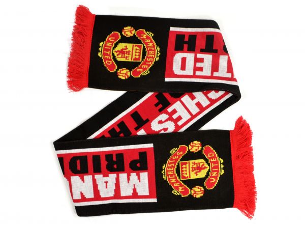 Official Man Utd Pride Of The North Jacquard Knit Scarf – My Rocking Kids