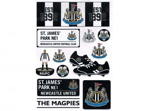 Official Newcastle United A4 Sticker Set – My Rocking Kids