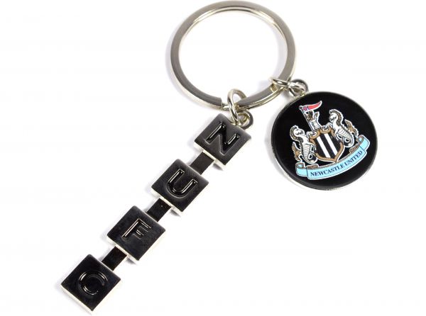 Official Newcastle United Crest and Letter Keyring – My Rocking Kids