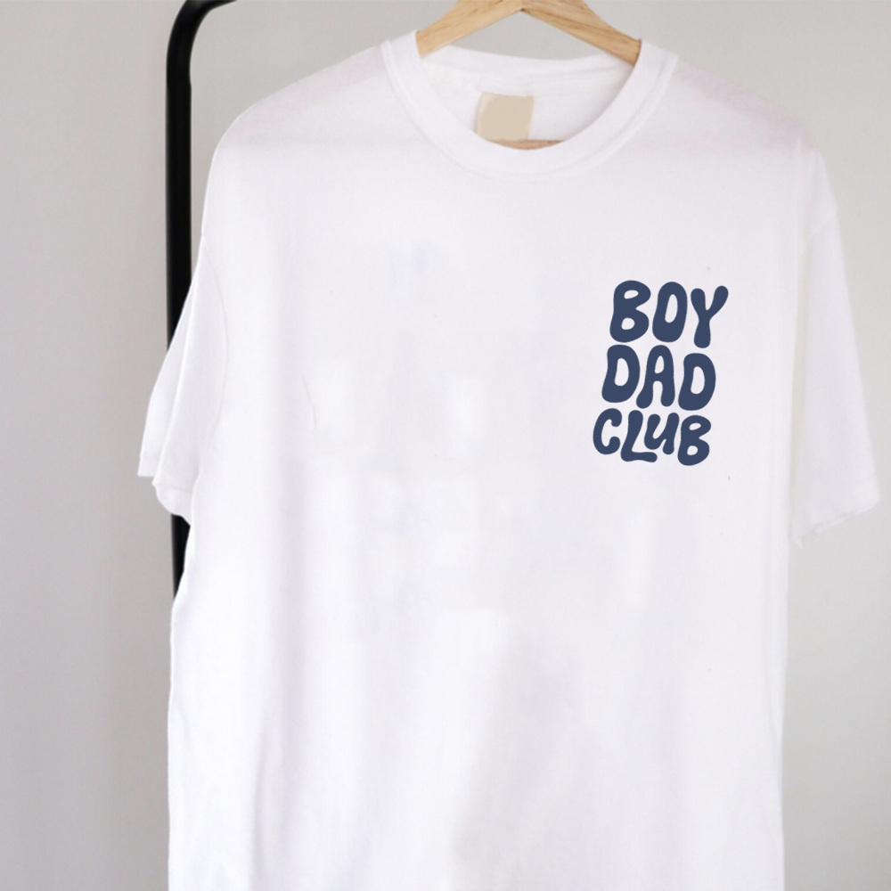 Boy Dad Club Pocket Logo T-Shirt – My Rocking Kids
