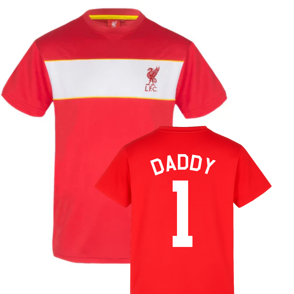 Liverpool FC Mens Personalised Training Top – My Rocking Kids
