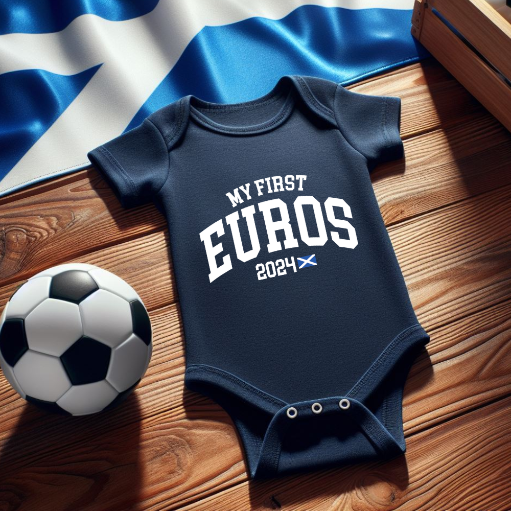 My First Euros 2024 Scotland Baby Vest – My Rocking Kids