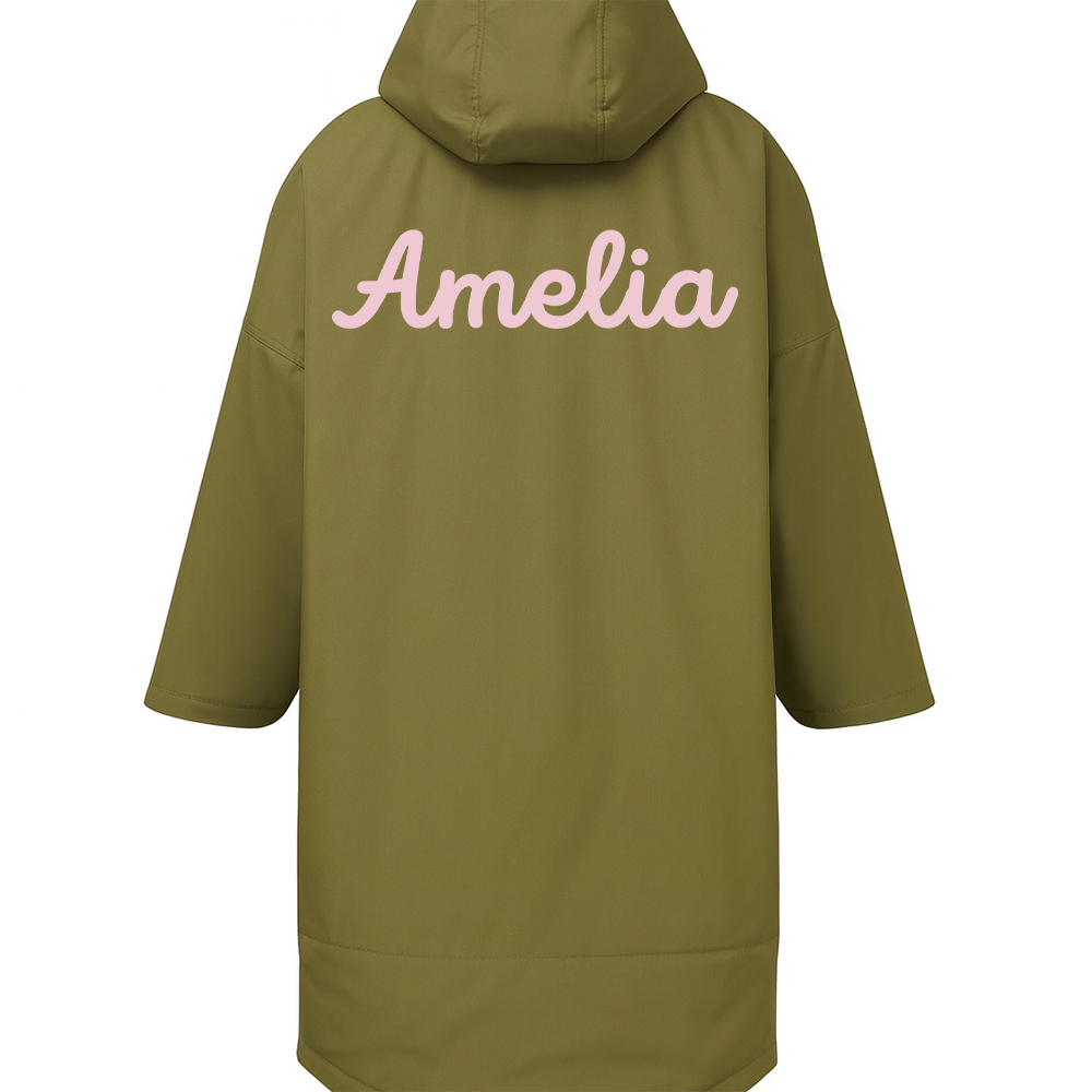 Personalised Script All-Seasons Waterproof Robe – My Rocking Kids
