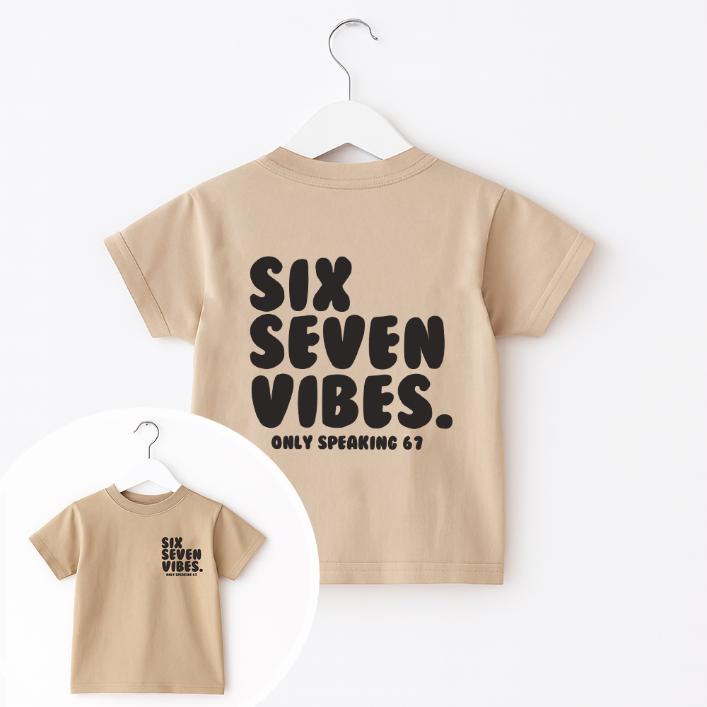 Six Seven Vibes Graphic T-Shirt – My Rocking Kids