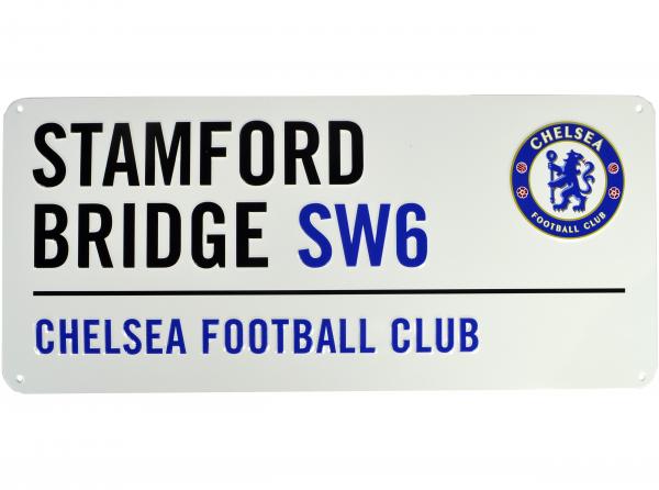 Official Chelsea Coloured Metal Street Sign – My Rocking Kids