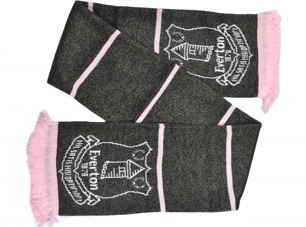 Official Everton Grey Pink Marl Scarf – My Rocking Kids
